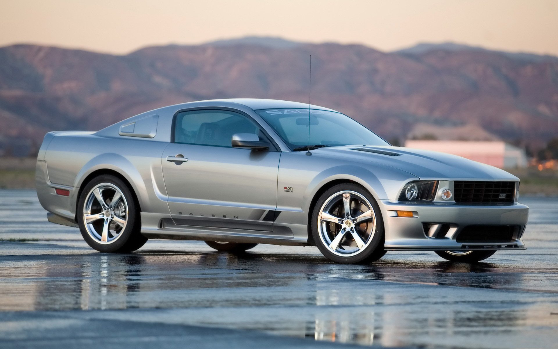 Reflections: Silver Ford Mustang GT — HD Wallpaper | 1920x1200 ...