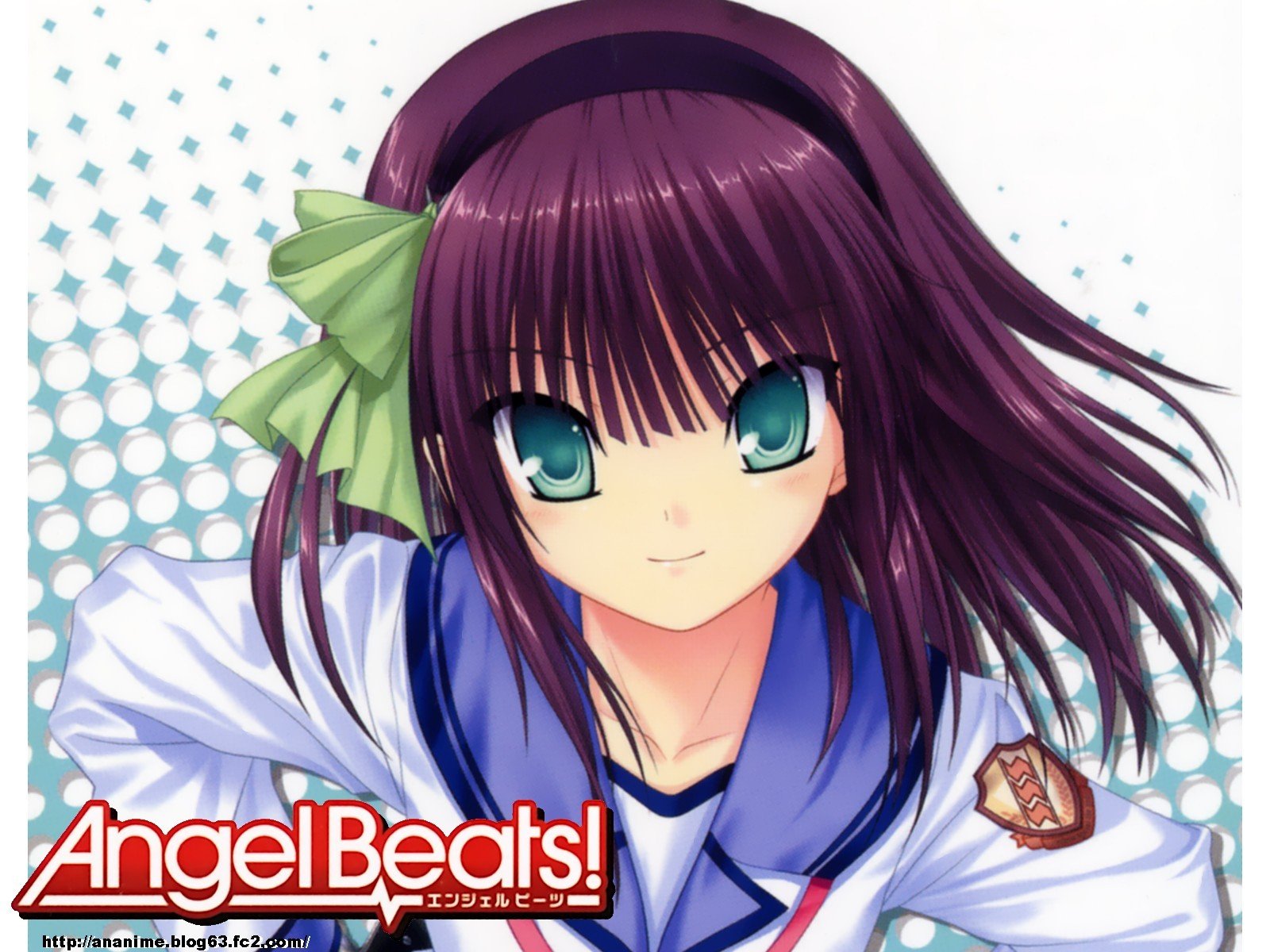 Download Yuri Nakamura Anime Angel Beats! Wallpaper