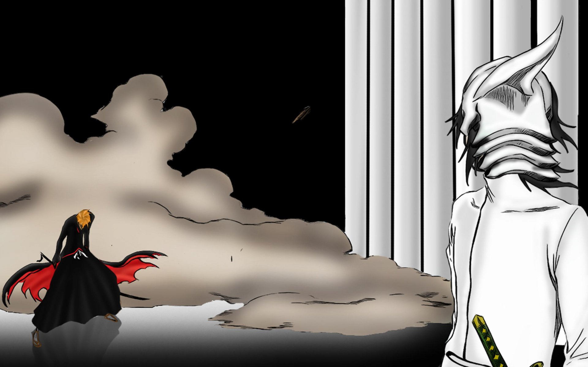 Download Ichigo Kurosaki Ulquiorra Cifer Anime Bleach HD Wallpaper ...