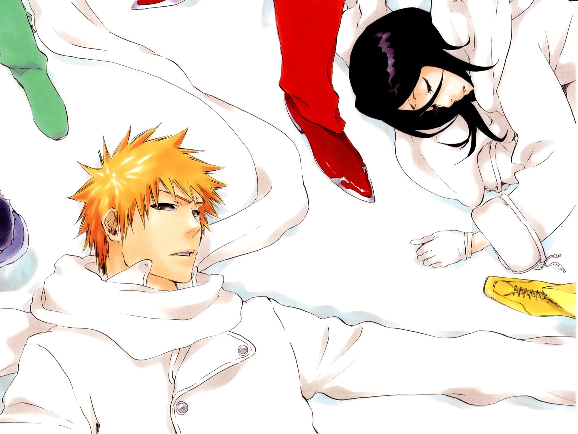 Download Rukia Kuchiki Ichigo Kurosaki Anime Bleach HD Wallpaper ...