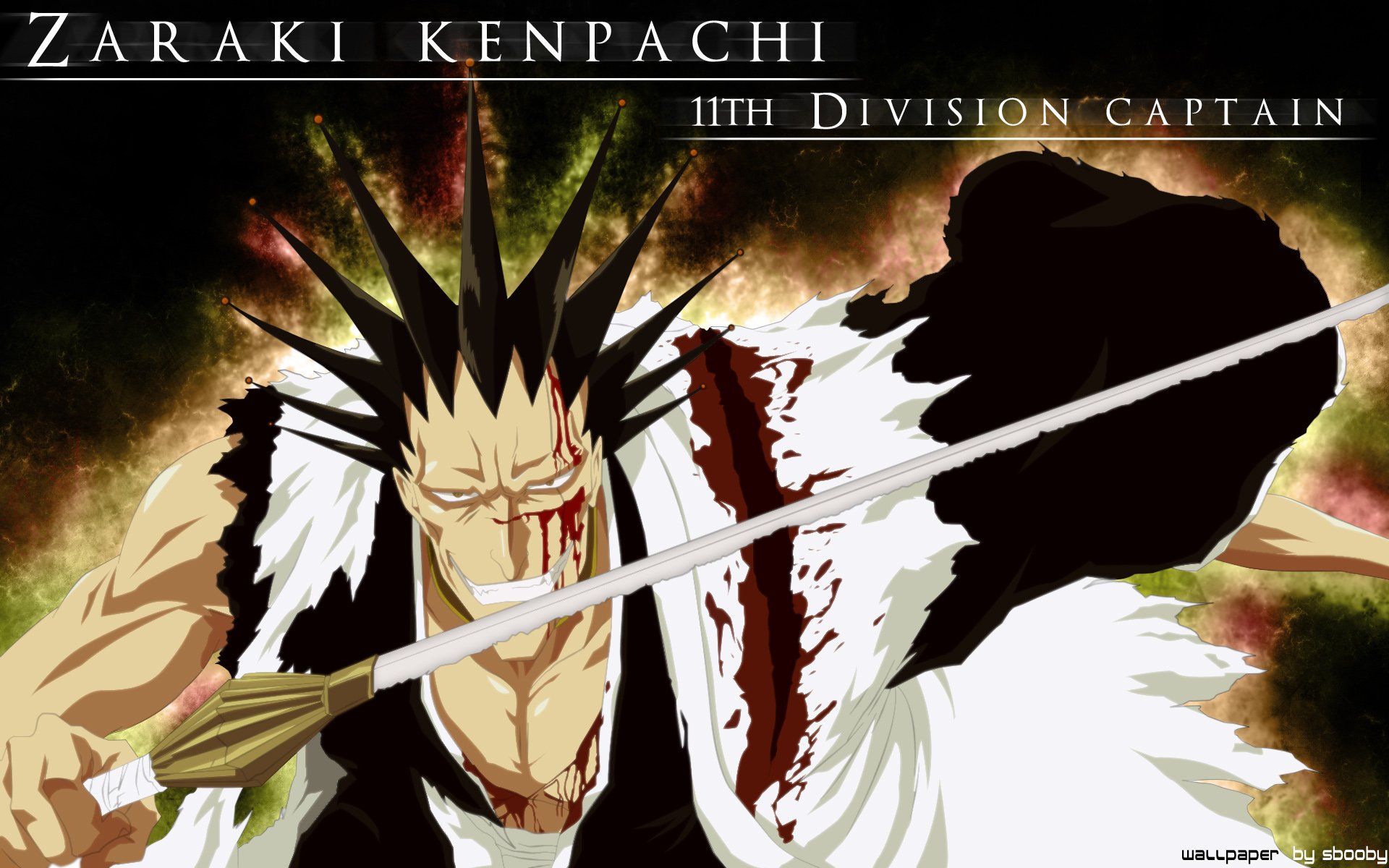 Download Kenpachi Zaraki Anime Bleach HD Wallpaper | 1920x1200 ...