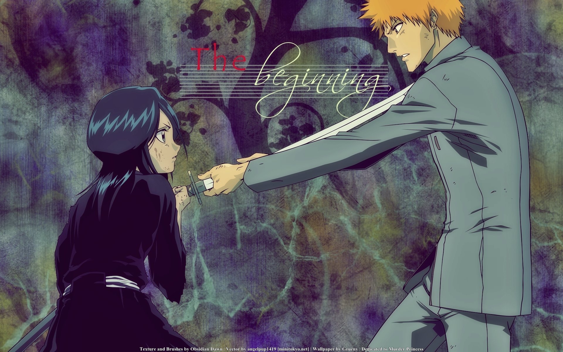 Download Rukia Kuchiki Ichigo Kurosaki Anime Bleach HD Wallpaper ...