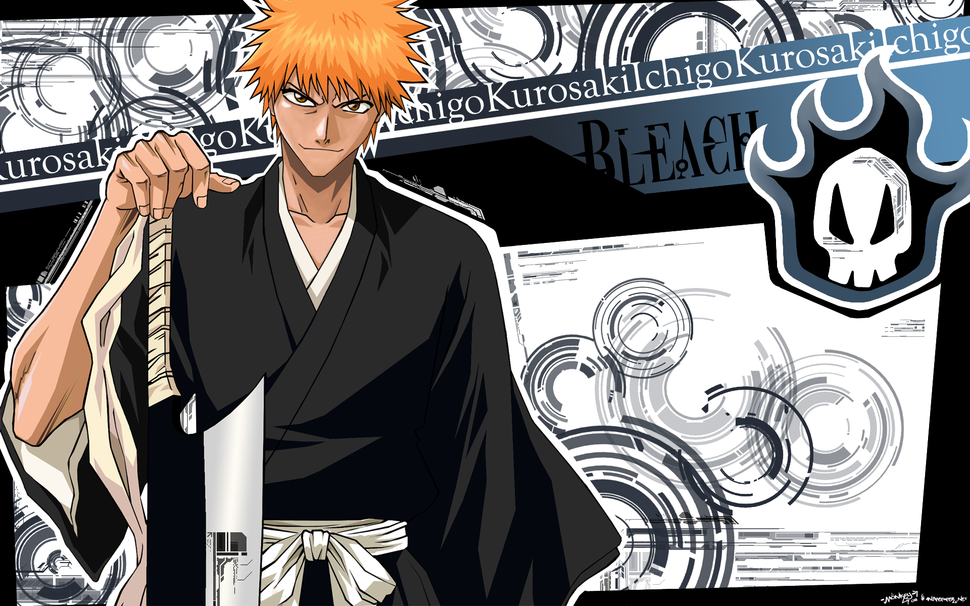 Download Ichigo Kurosaki Anime Bleach HD Wallpaper