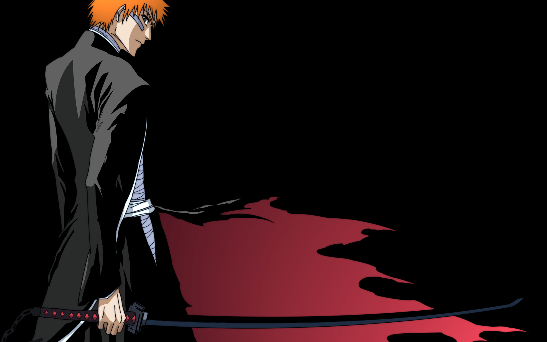 Ichigo Kurosaki HD Wallpaper | Bleach Anime Fierce Stand