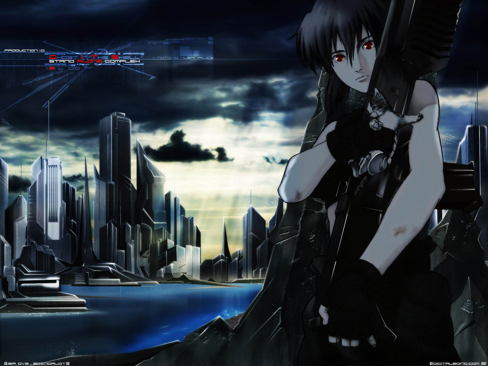 Download Anime Ghost In The Shell Wallpaper | 1600x1200 | Wallpaper Abyss