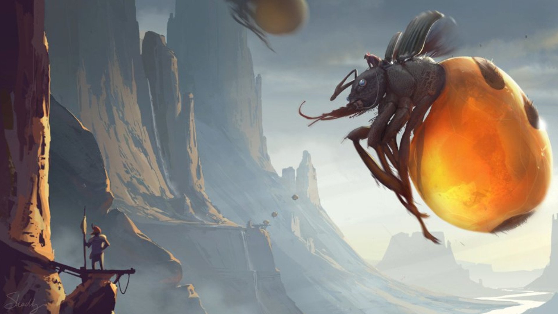 Download Fantasy Creature HD Wallpaper by Shaddy Safadi | 1920x1080 ...