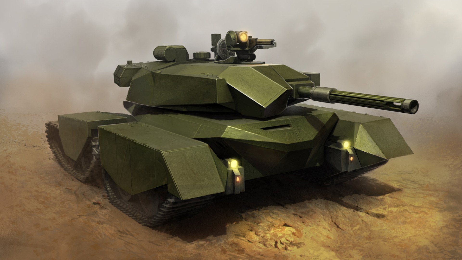 Download Military Tank HD Wallpaper