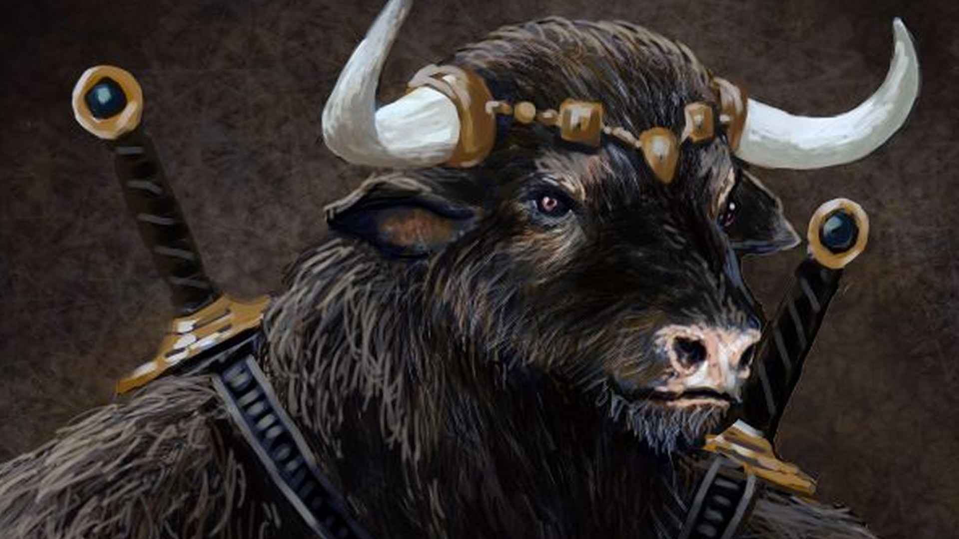 Majestic Minotaur HD Wallpaper by Andrew Rimbo Hanzlik