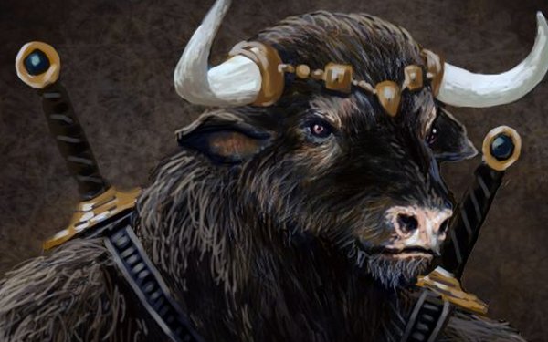 Fantasy Minotaur HD Wallpaper | Background Image | 1920x1440