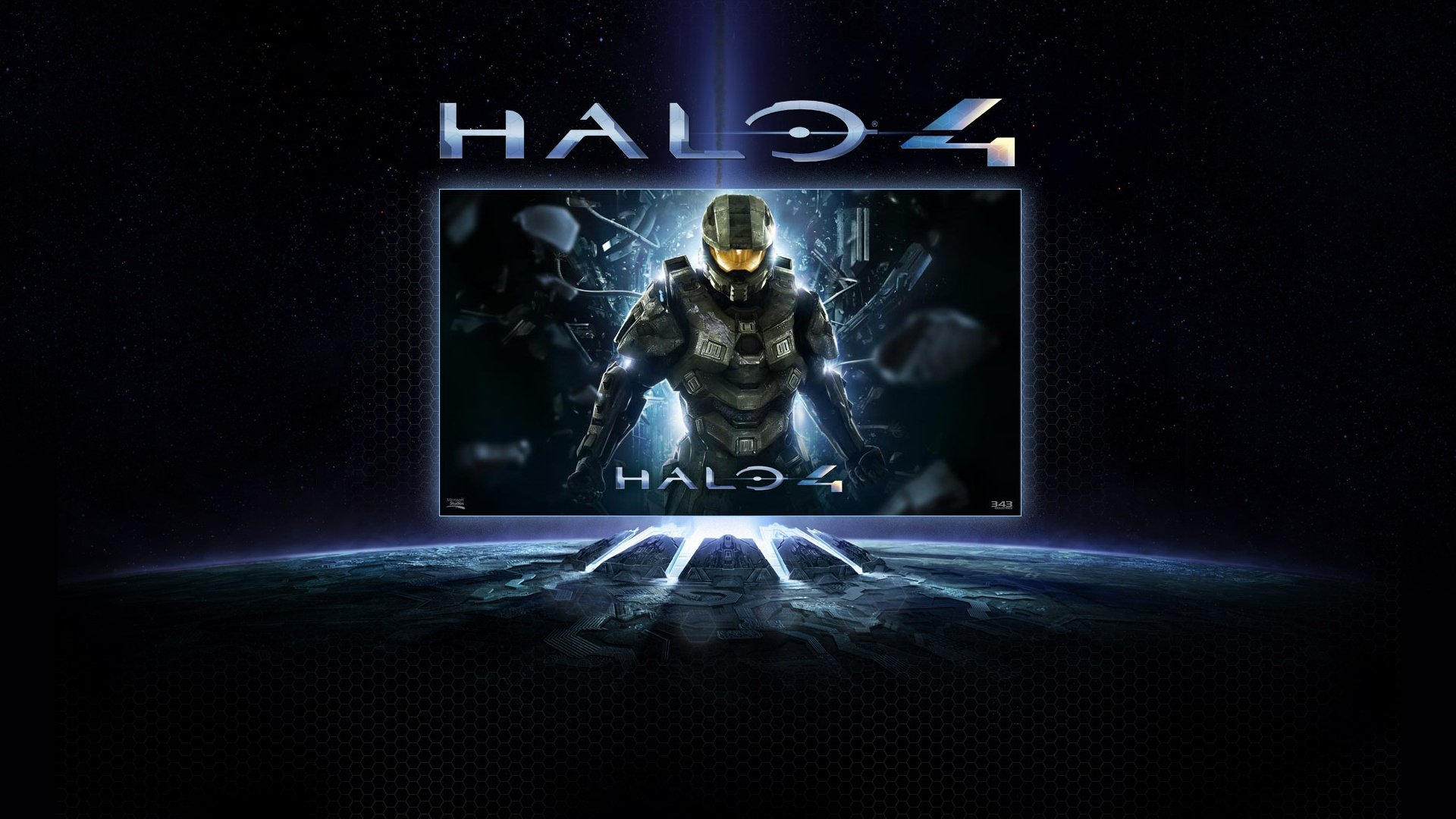 Halo 4 HD Wallpaper: Epic Video Game Action in Stunning Detail