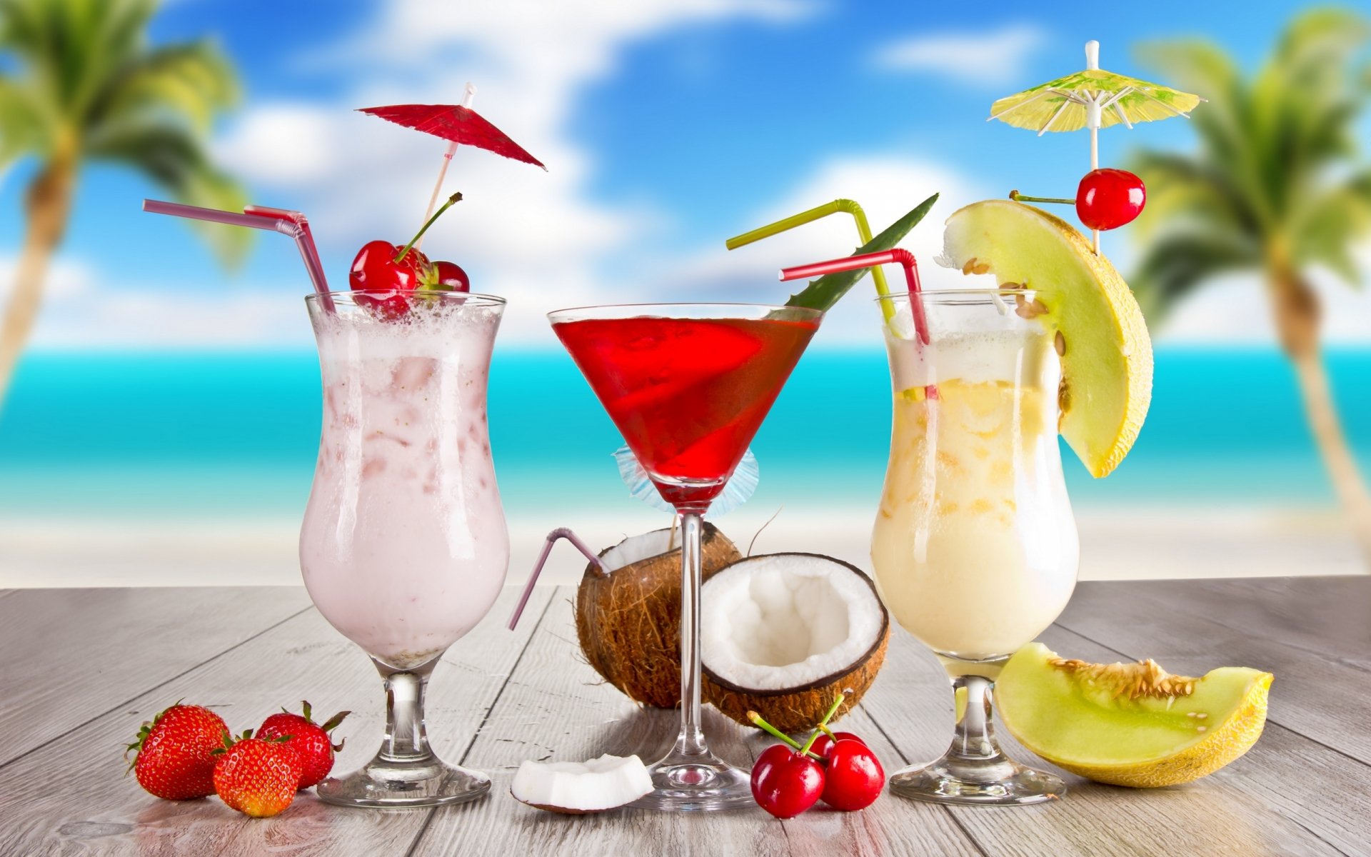 Download Food Cocktail HD Wallpaper