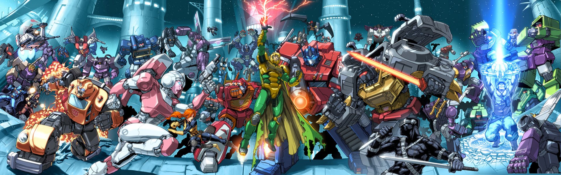 Epic Transformers Comic HD Wallpaper: A Battle for the Ages!