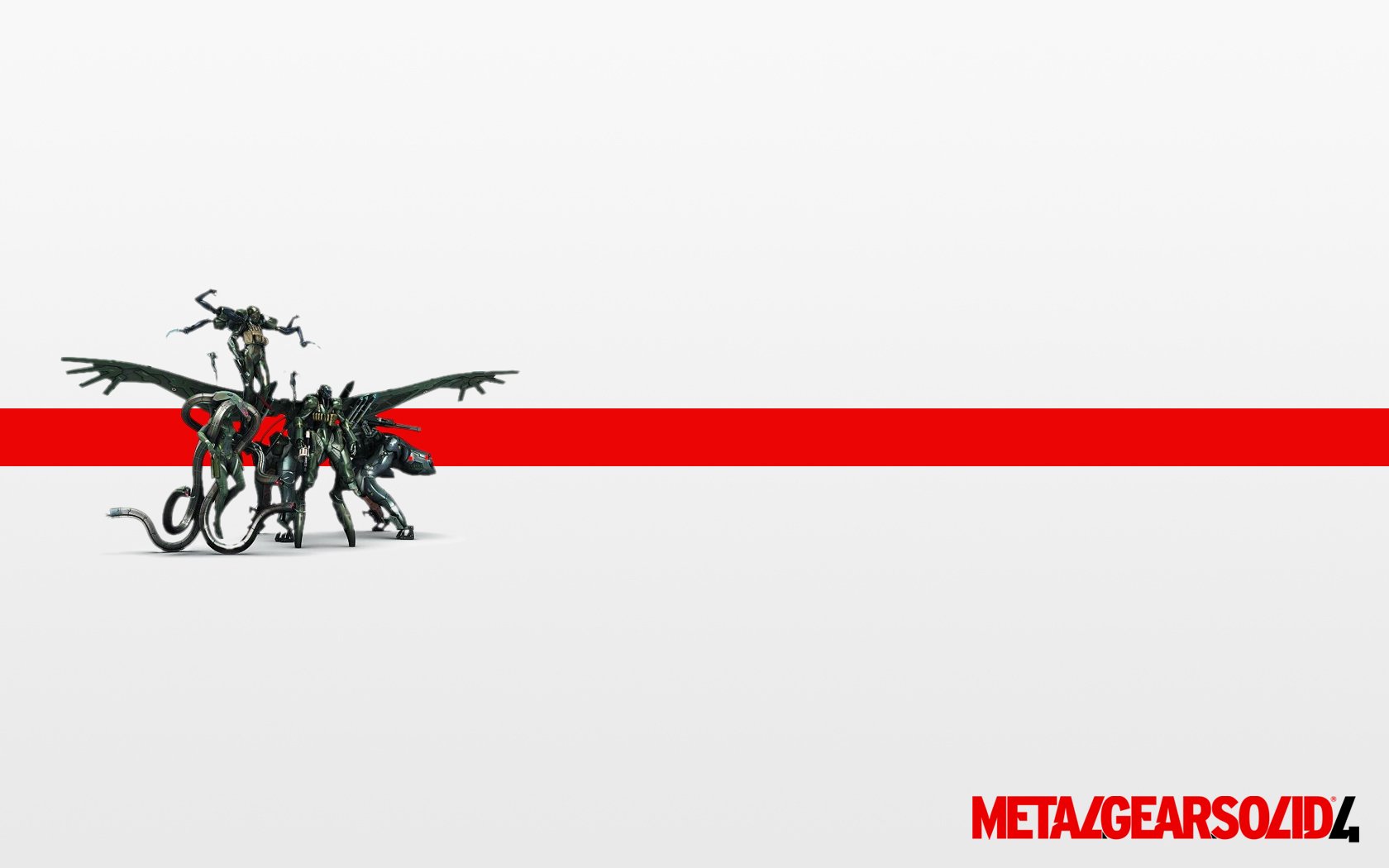 Metal Gear Solid 4 HD Wallpaper: Iconic Video Game Art in Stunning Detail