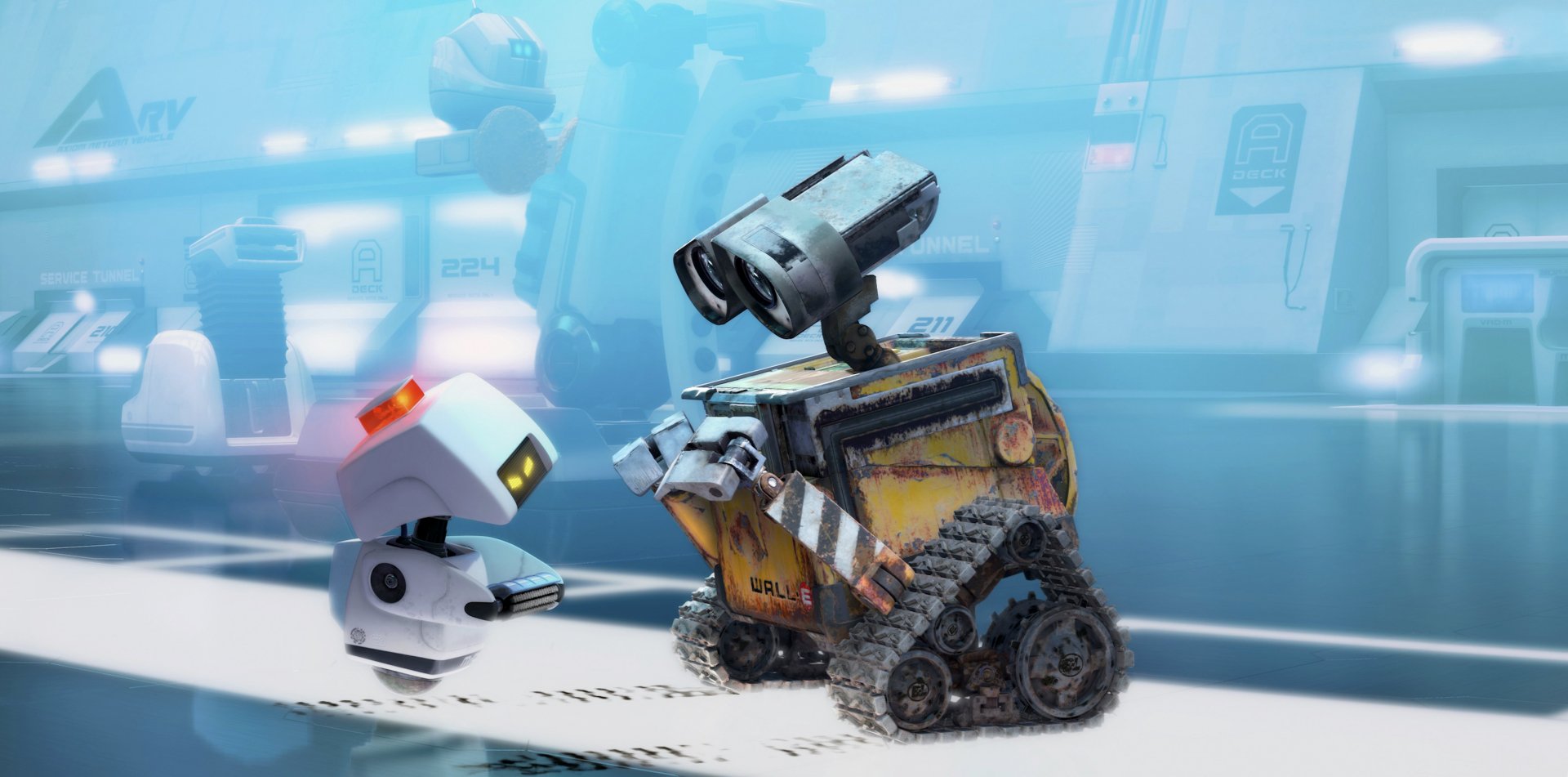 Wall·E Movie HD Wallpaper: Timeless Robot Friendship in Perfect Clarity