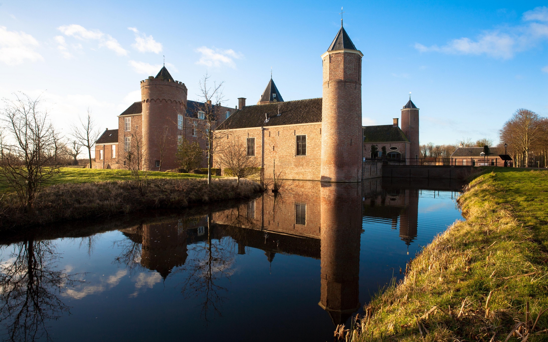 Westhove Castle HD Wallpaper