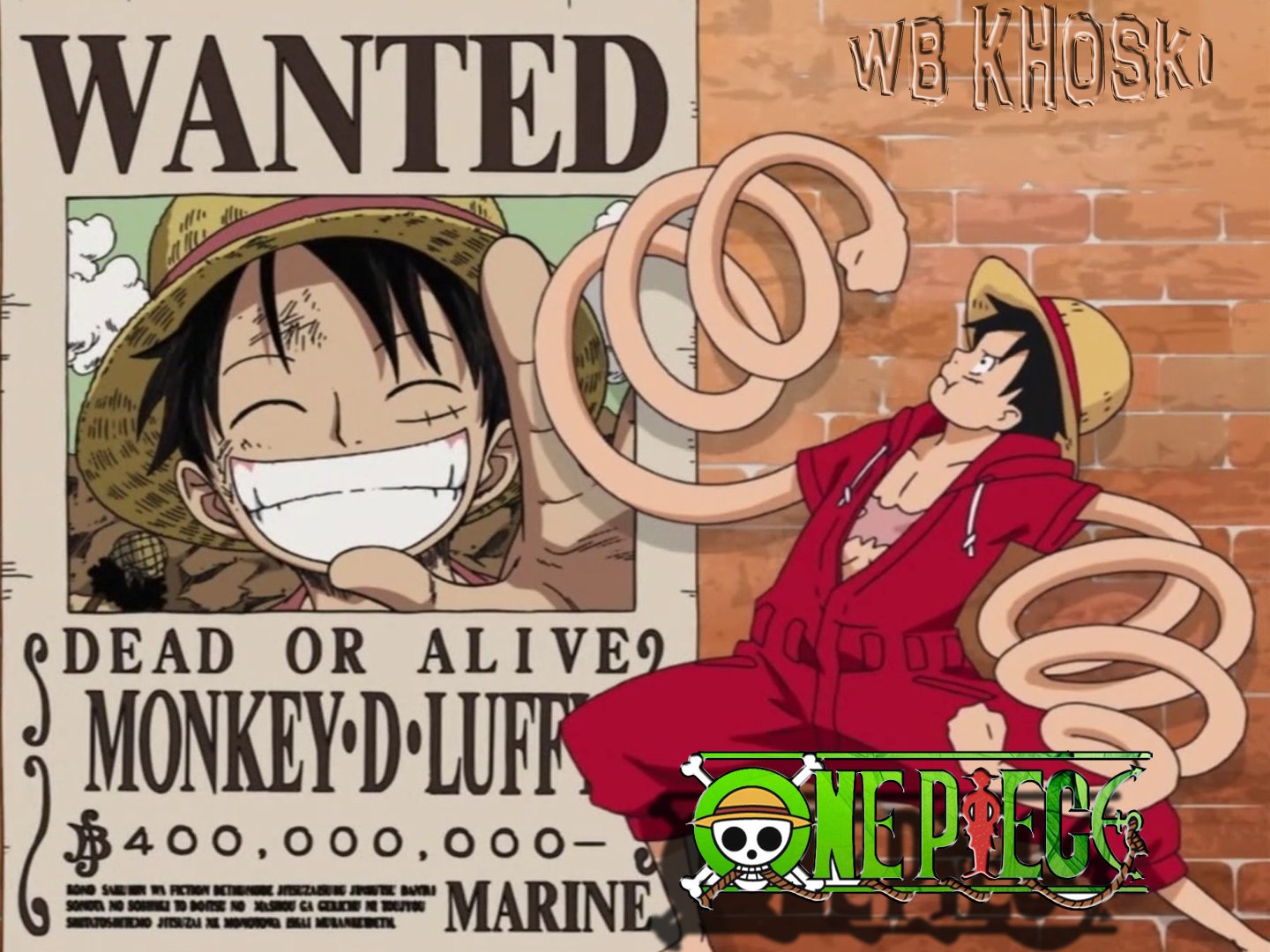 Captain Monkey D. Luffy by WB KHOSKI by wbkhoski