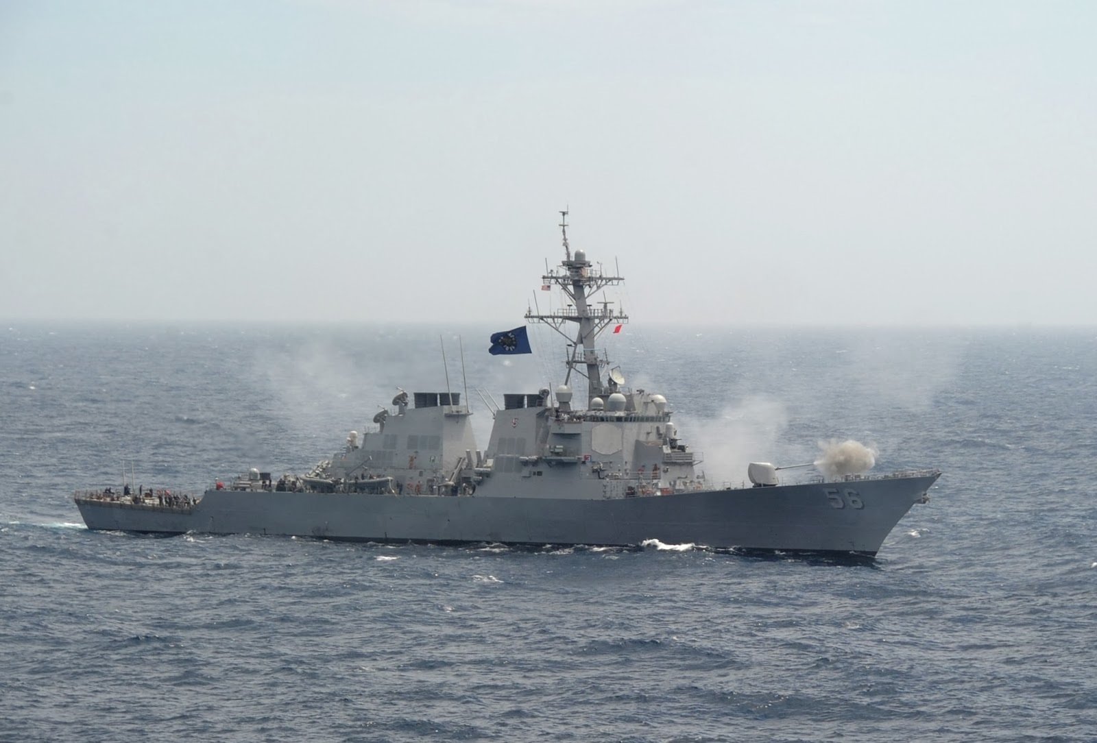 USS John S. McCain (DDG-56) — Arleigh Burke Missile Destroyer (MK-45 ...