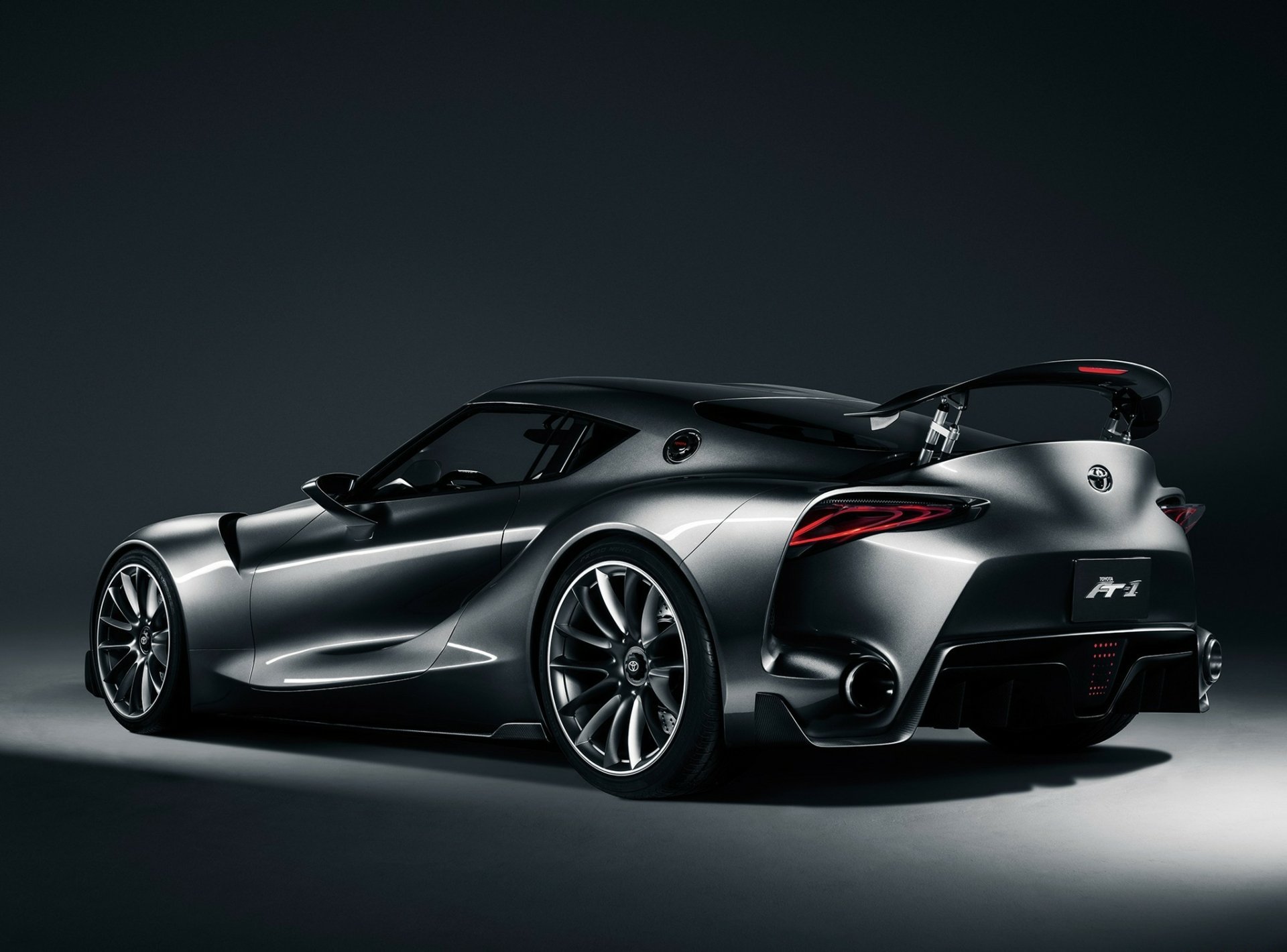 Toyota FT-1 Supercar HD Wallpaper: A Vision in Silver