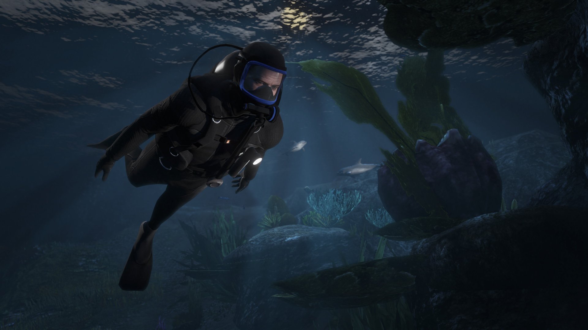 HD Wallpaper of Underwater Adventure in Grand Theft Auto V