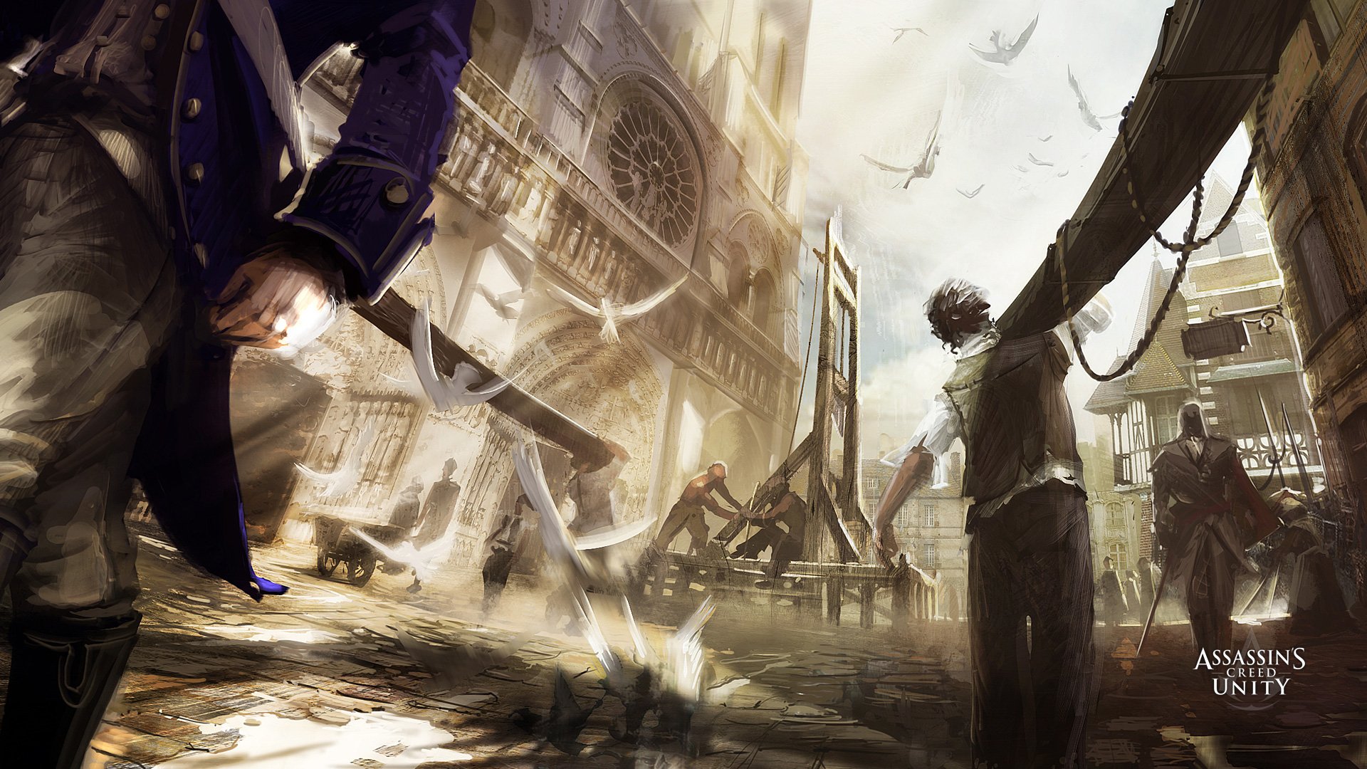Assassin’s Creed Unity HD Wallpaper – Immersive Video Game Art