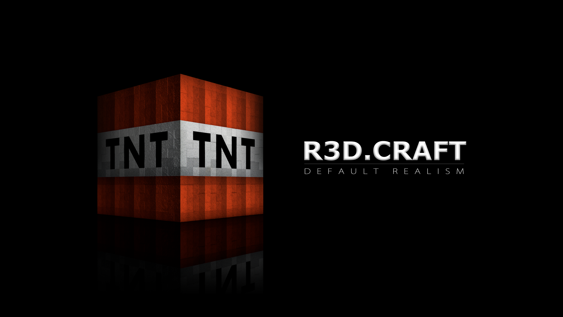 Minecraft TNT 4K Ultra HD Wallpaper: R3D.Craft Default Realism