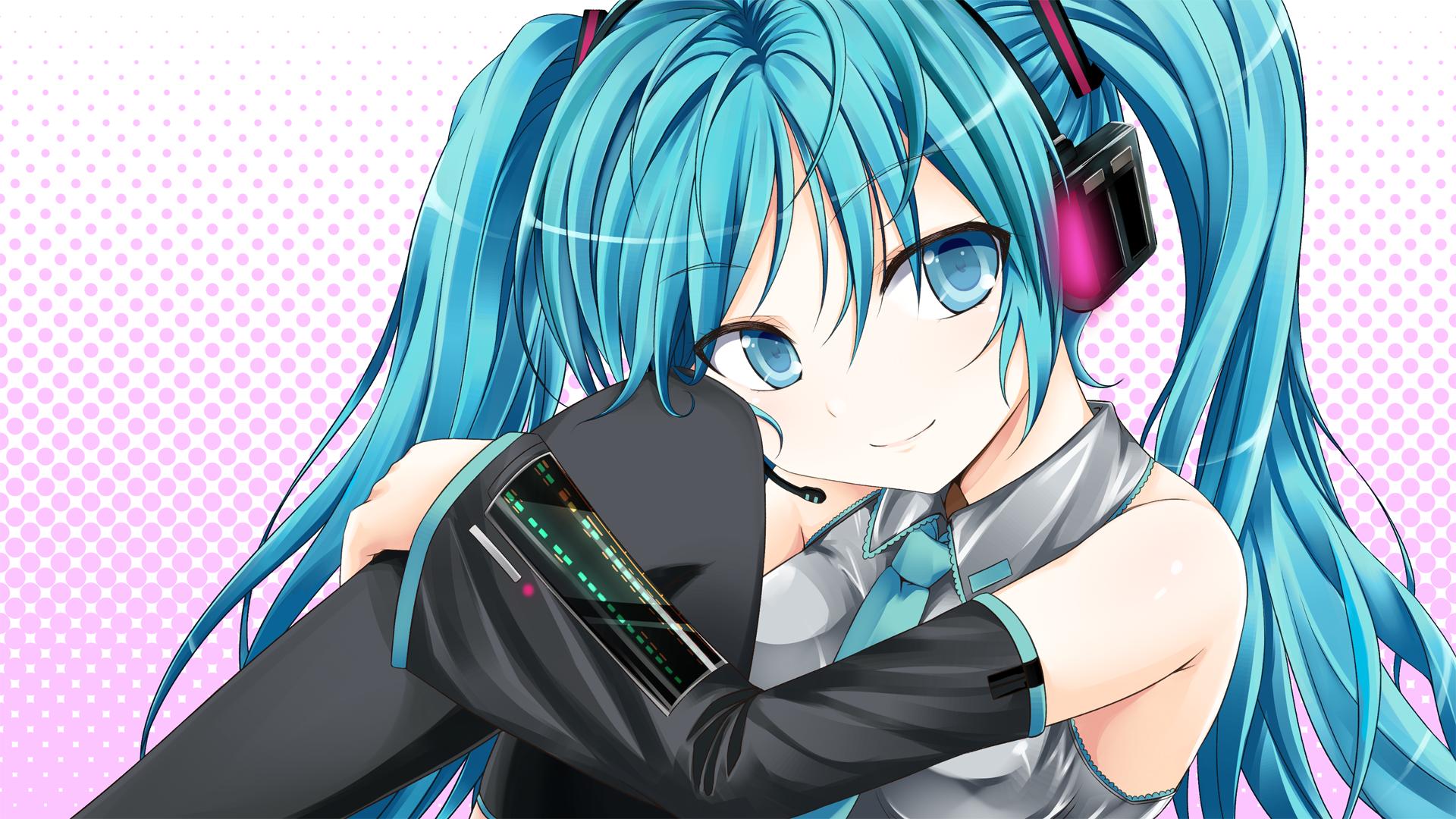 Download Hatsune Miku Anime Vocaloid HD Wallpaper