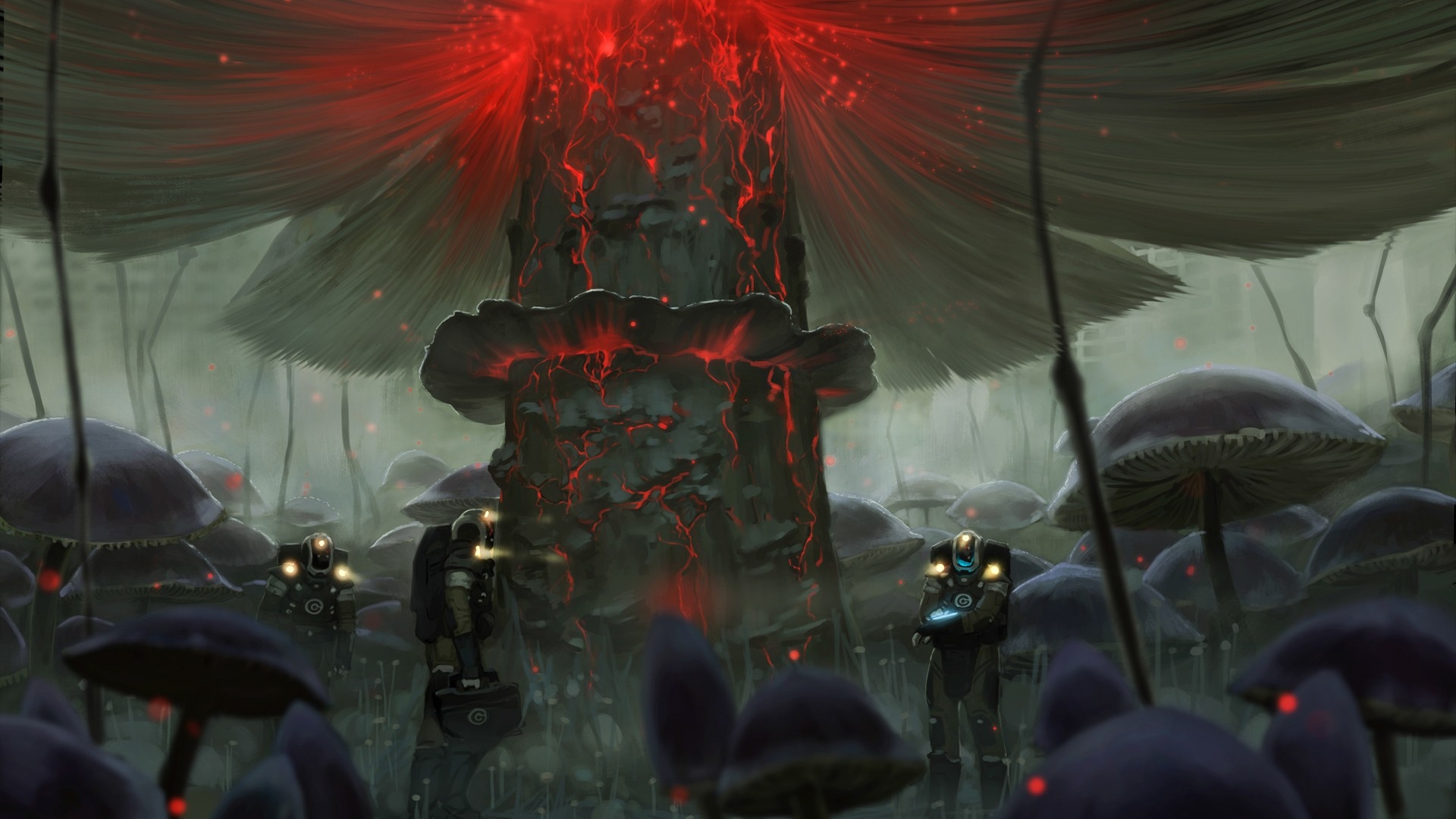 Download Comic Romantically Apocalyptic HD Wallpaper by Vitaly S. Alexius