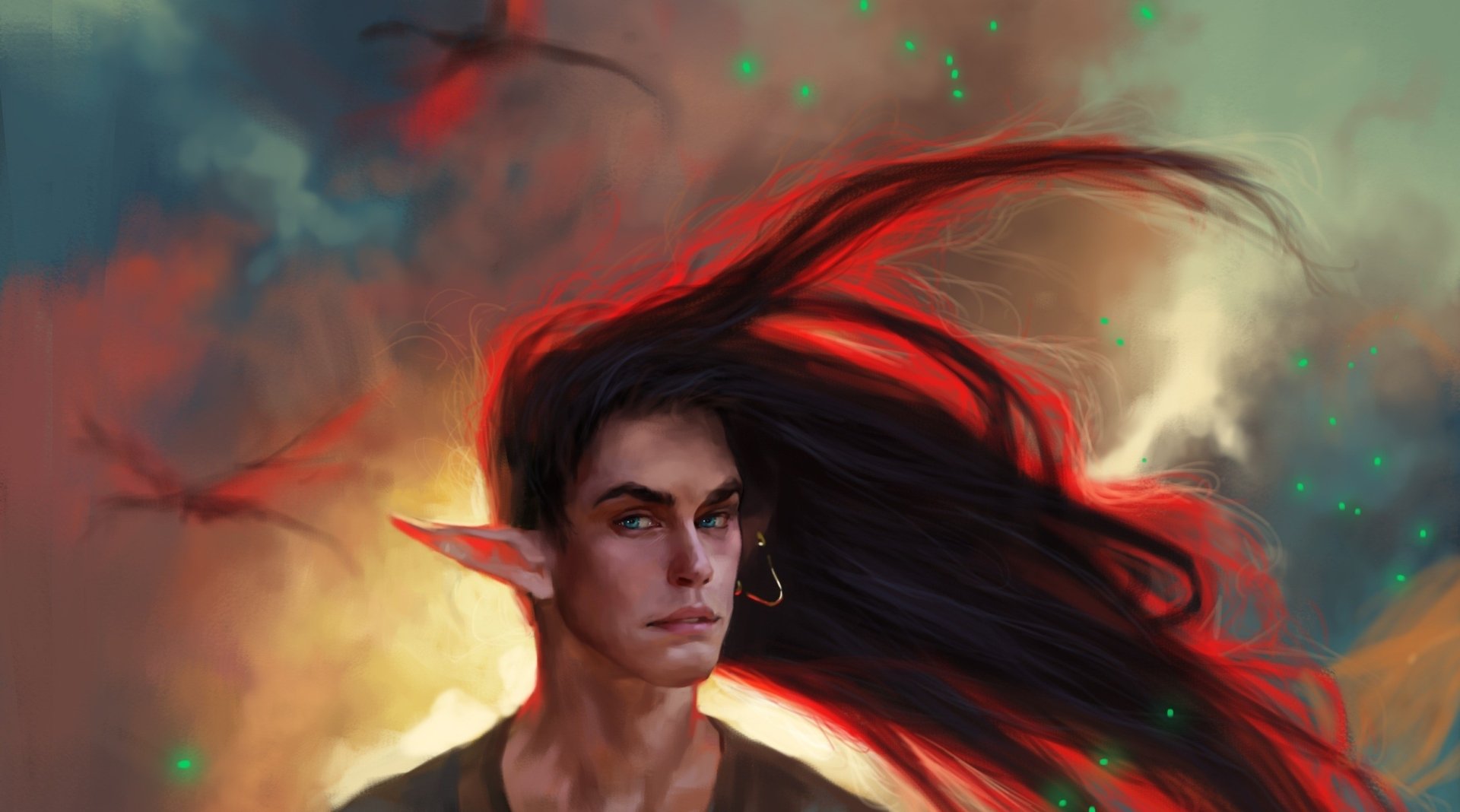 Download Elf Fantasy Men HD Wallpaper