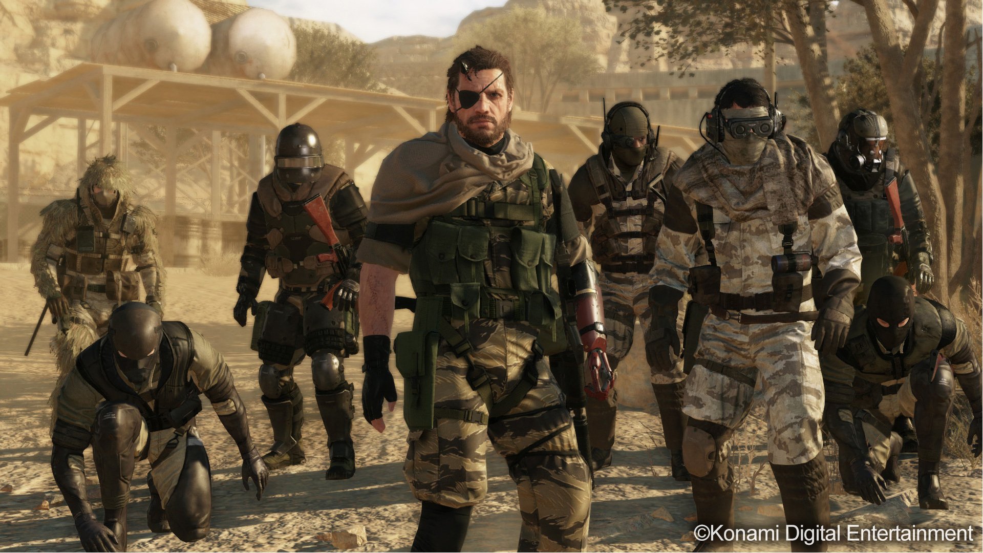 Metal Gear Solid V: The Phantom Pain HD Wallpaper