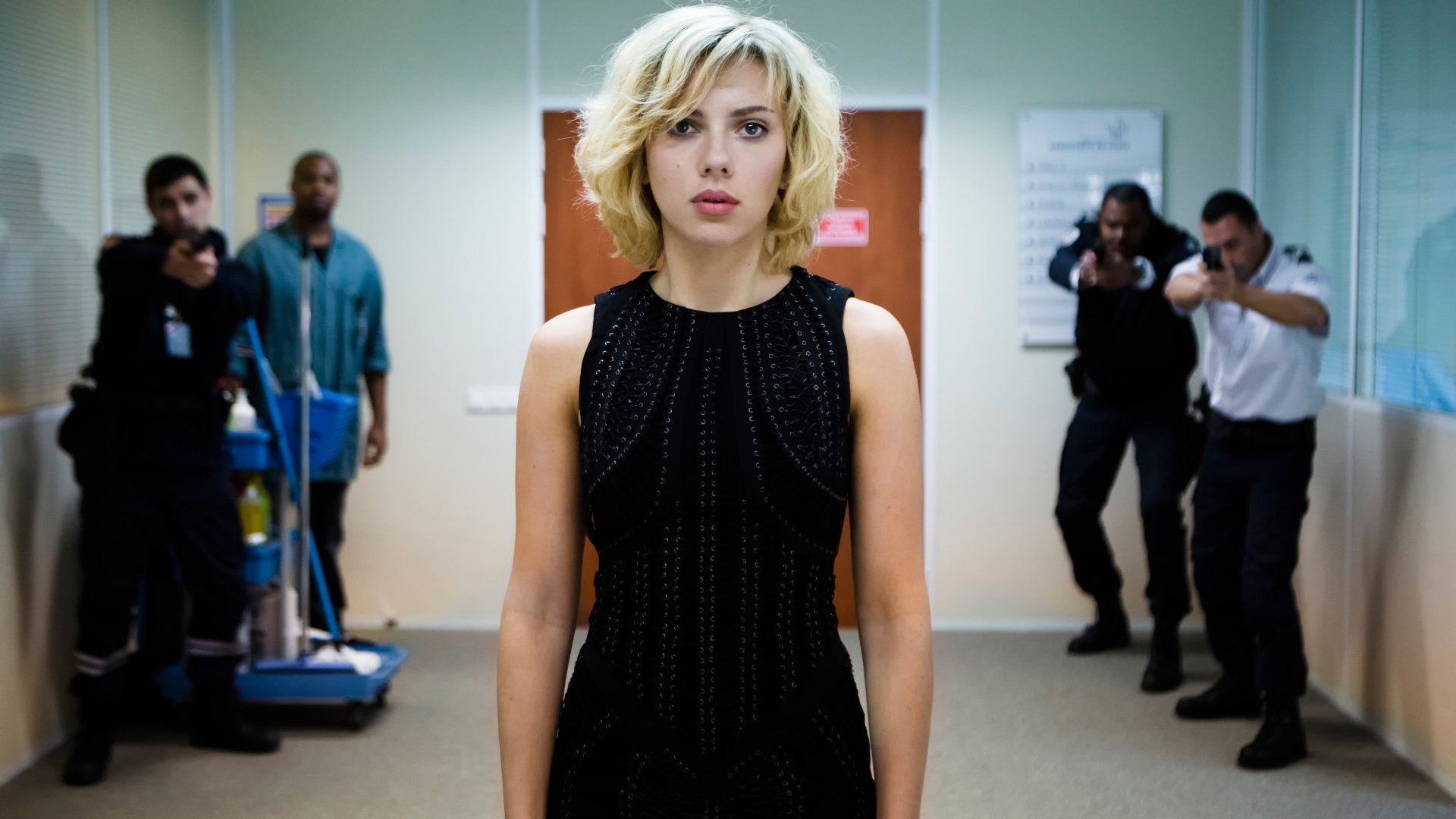 Scarlett Johansson as Lucy - Stunning 4K Ultra HD Movie Wallpaper