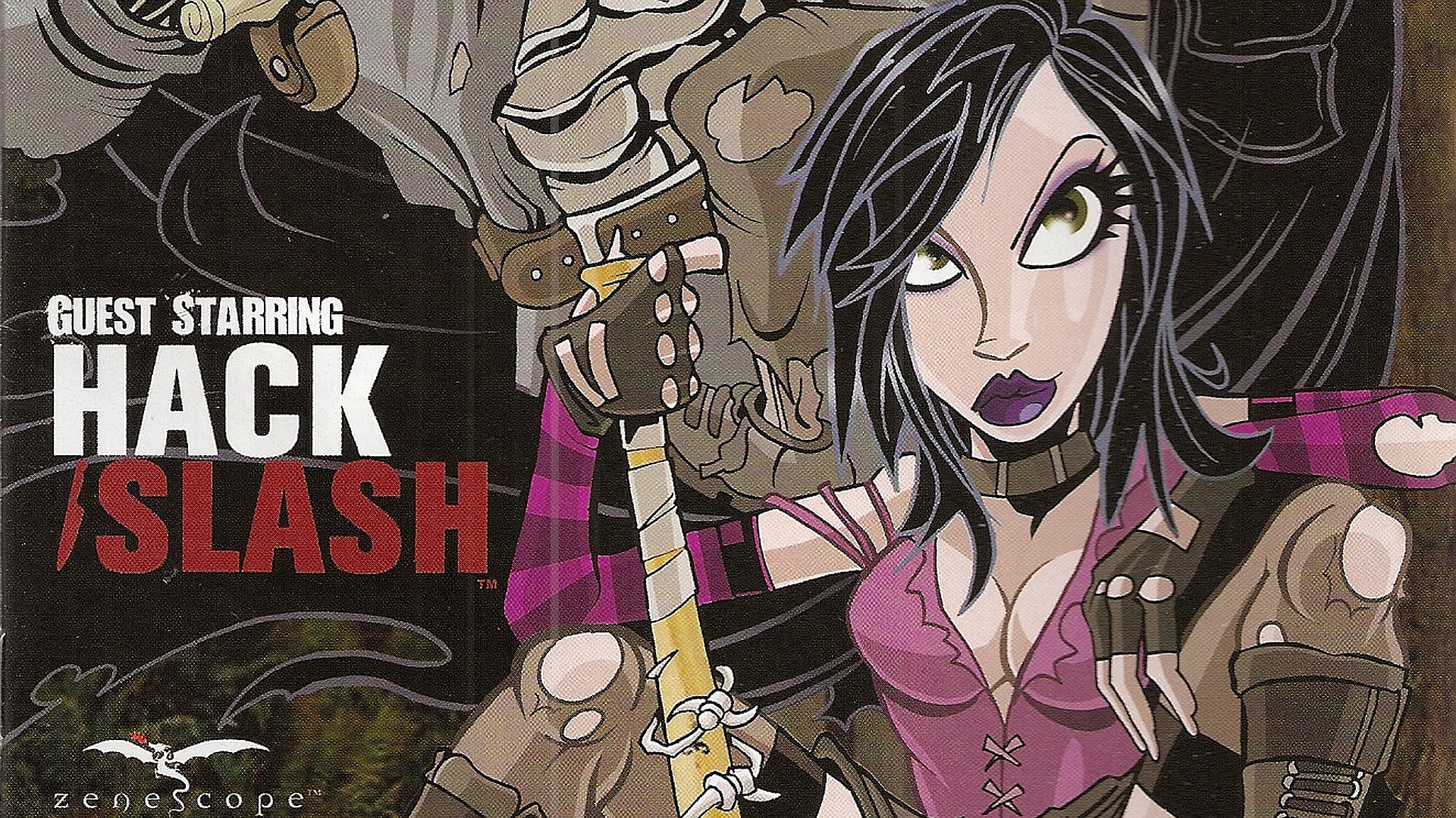 Download Comic Hack/Slash HD Wallpaper