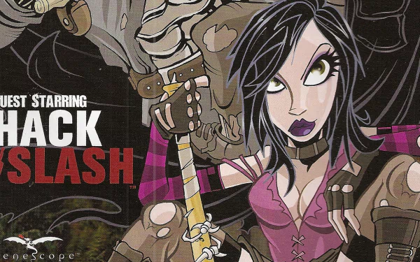 Download Comic Hack/Slash HD Wallpaper