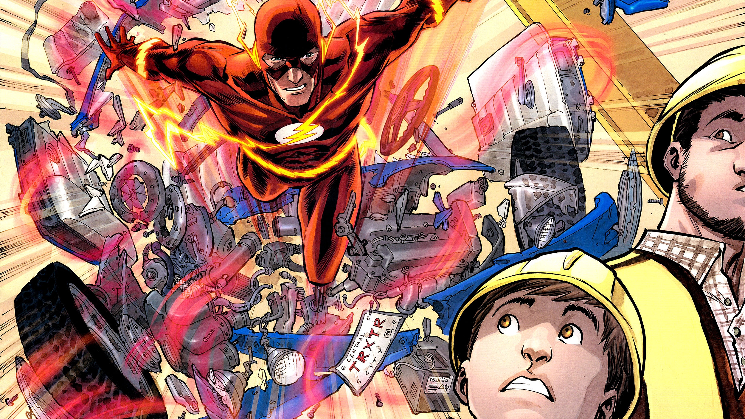 Download Comic Flash HD Wallpaper