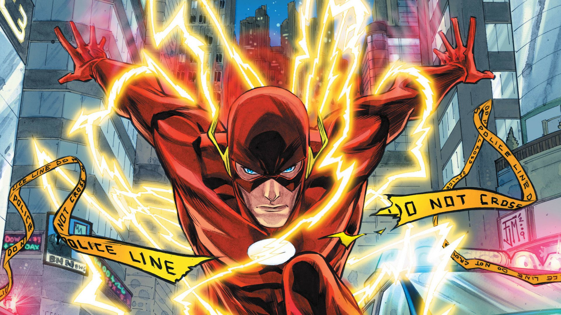 The Flash: HD Wallpaper of Barry Allen in Action