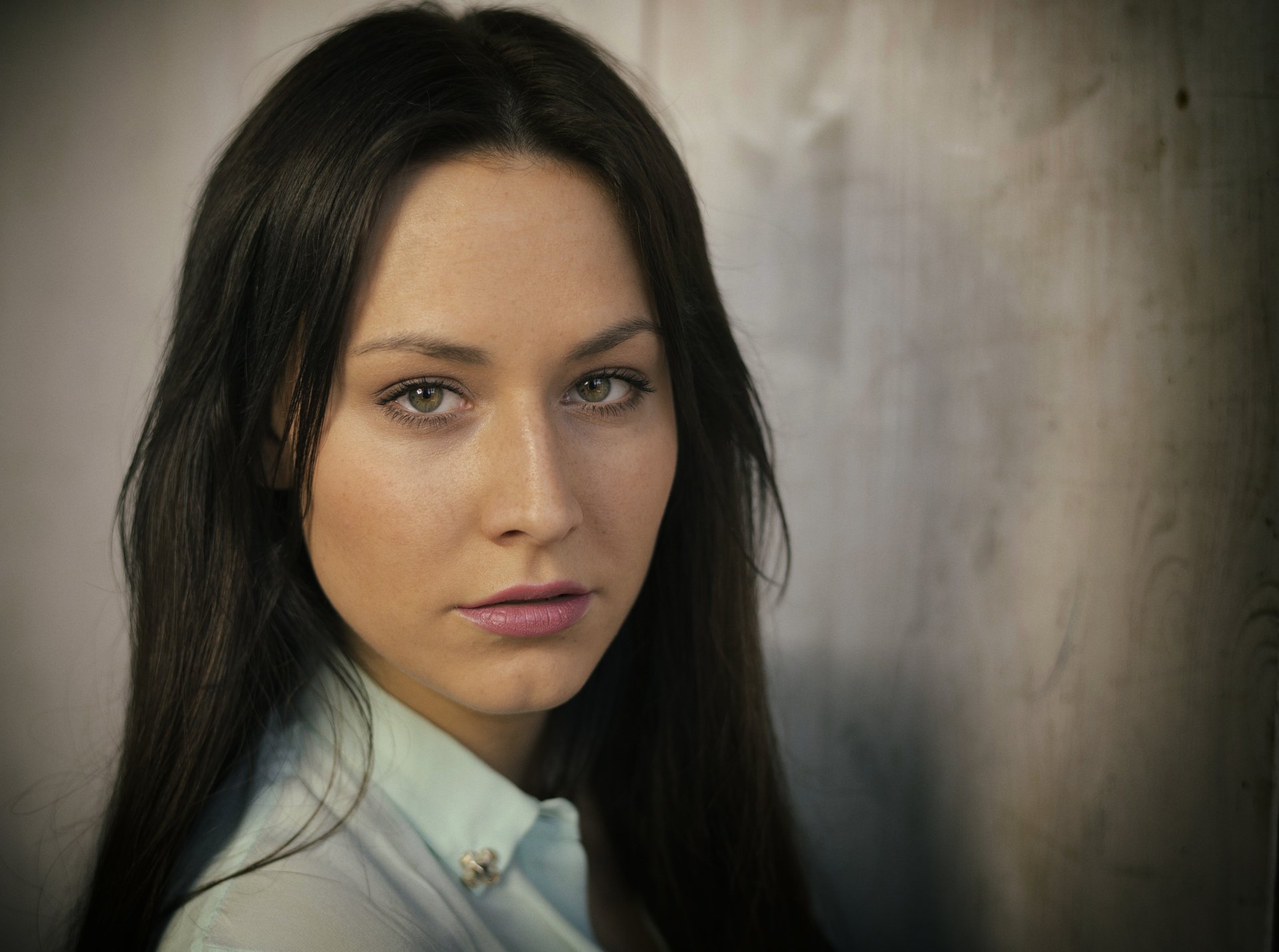 4K Ultra HD Portrait of a Woman with Elegant Hair by juergenberlin