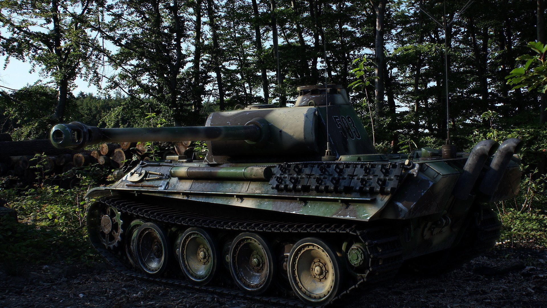 HD Military Tank Wallpaper: Power and Precision in the Wild | 1920x1080 ...