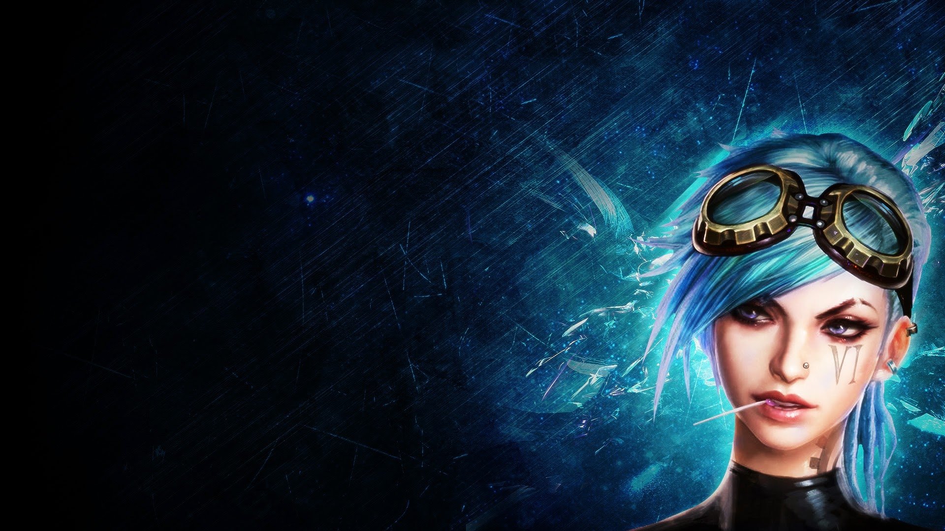 VI from League of Legends – Stunning HD Gaming Wallpaper | 1920x1080 ...
