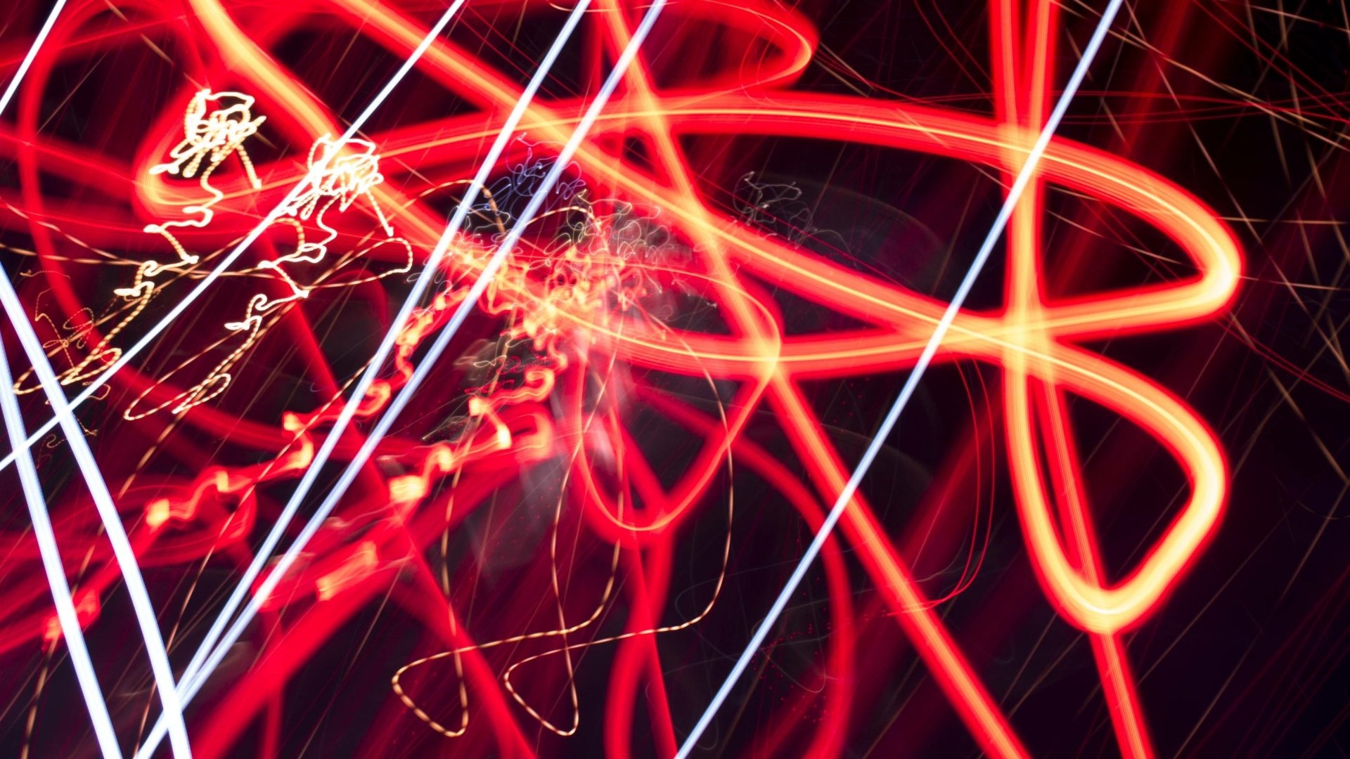 Download Red Abstract Light HD Wallpaper