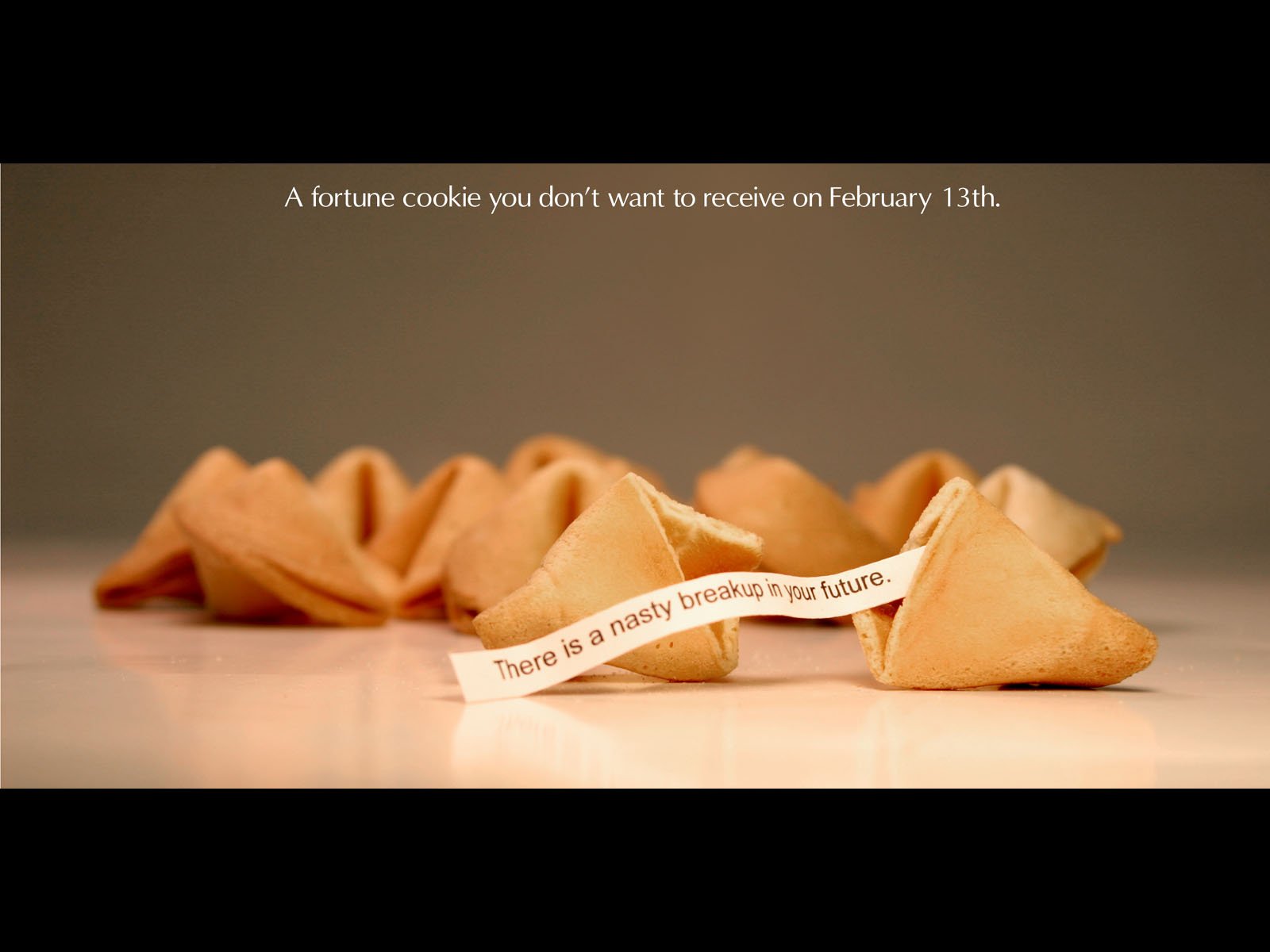 Artistic Love in HD: A Fortune Cookie's Unwanted Message