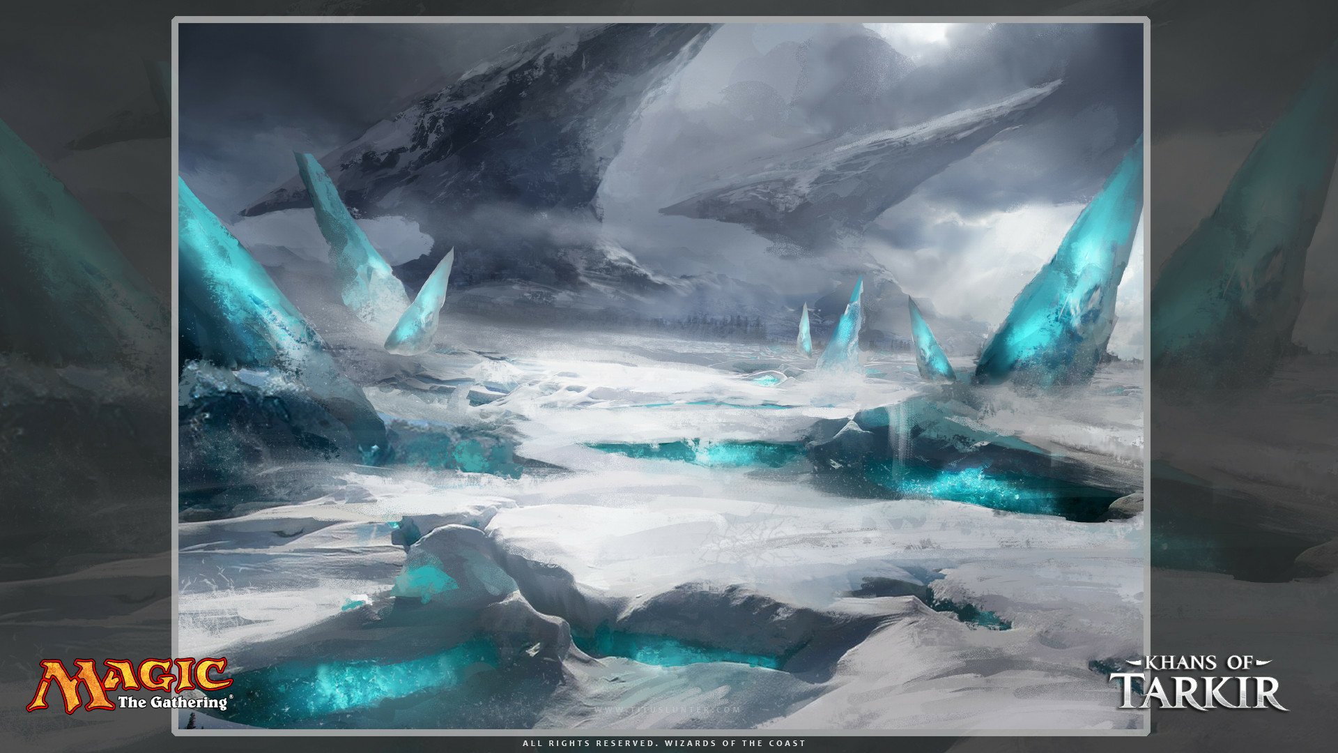 Magic: The Gathering — Crystal Wastes (Man-Made HD Wallpaper)