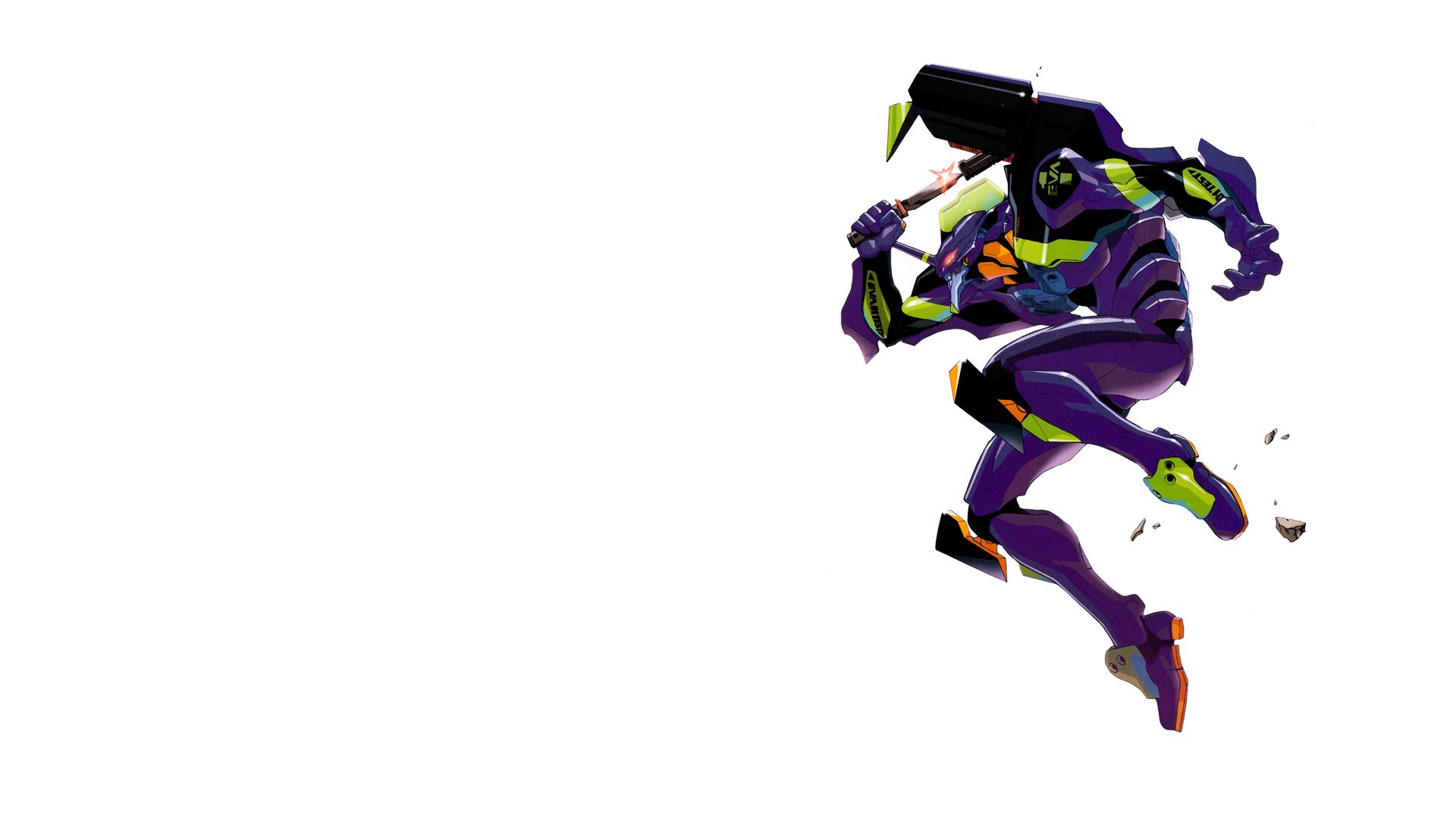Evangelion Unit-01 HD Wallpaper | Neon Genesis Anime Art | 1920x1080 ...