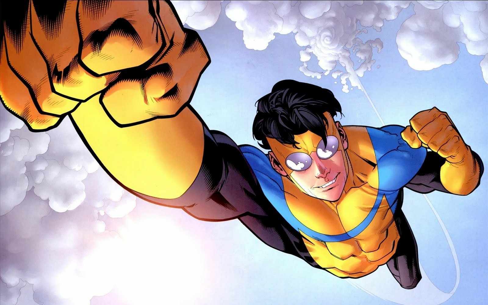 Invincible Mark Grayson HD Wallpaper – Iconic Image Comics Hero in Action