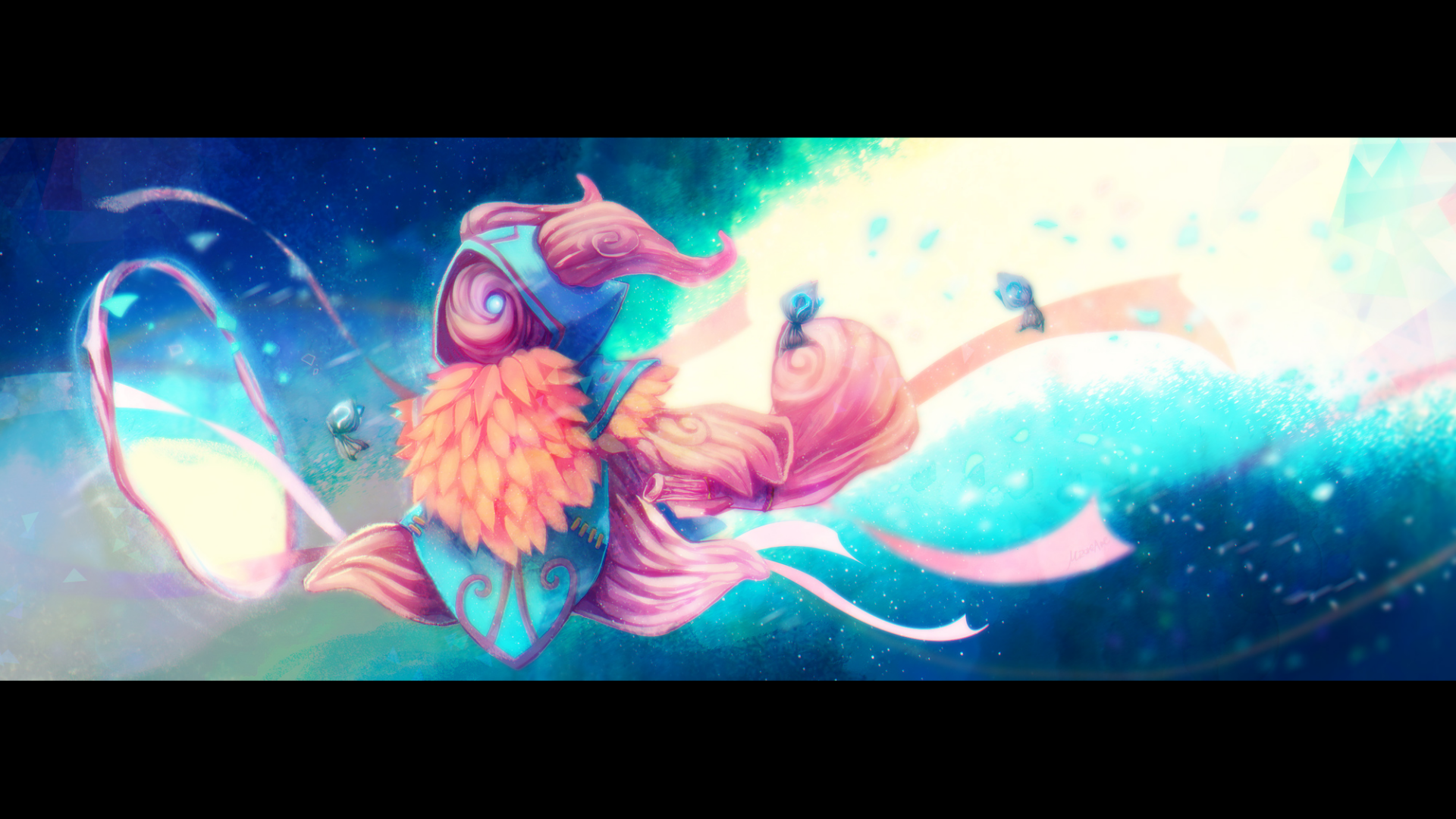 Bard's Cosmic Journey - HD League of Legends Wallpaper