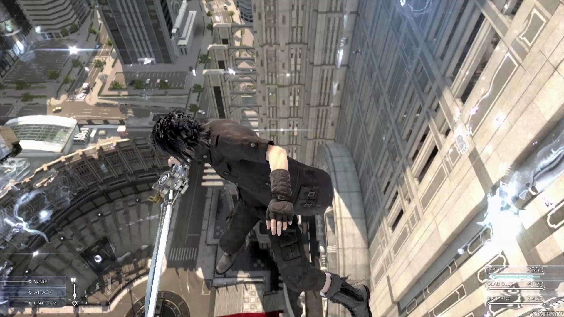 Final Fantasy XV Action Scene HD Wallpaper