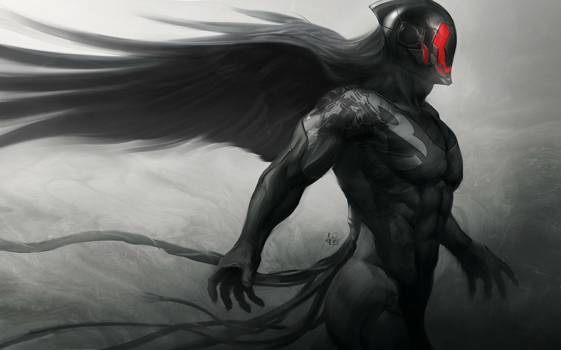 Dark Angel Fantasy Art HD Wallpaper