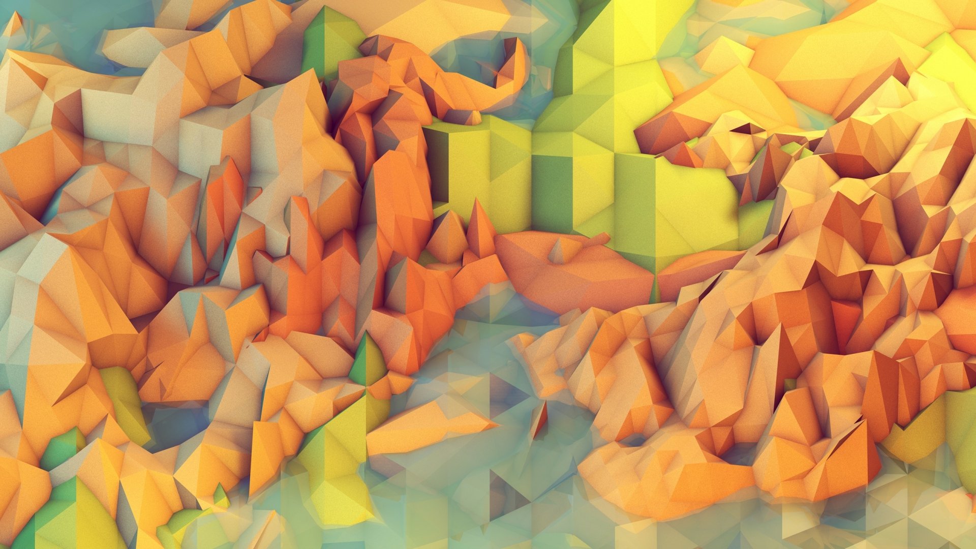 Download 3D Abstract Geometry HD Wallpaper by Timothy J. Reynolds