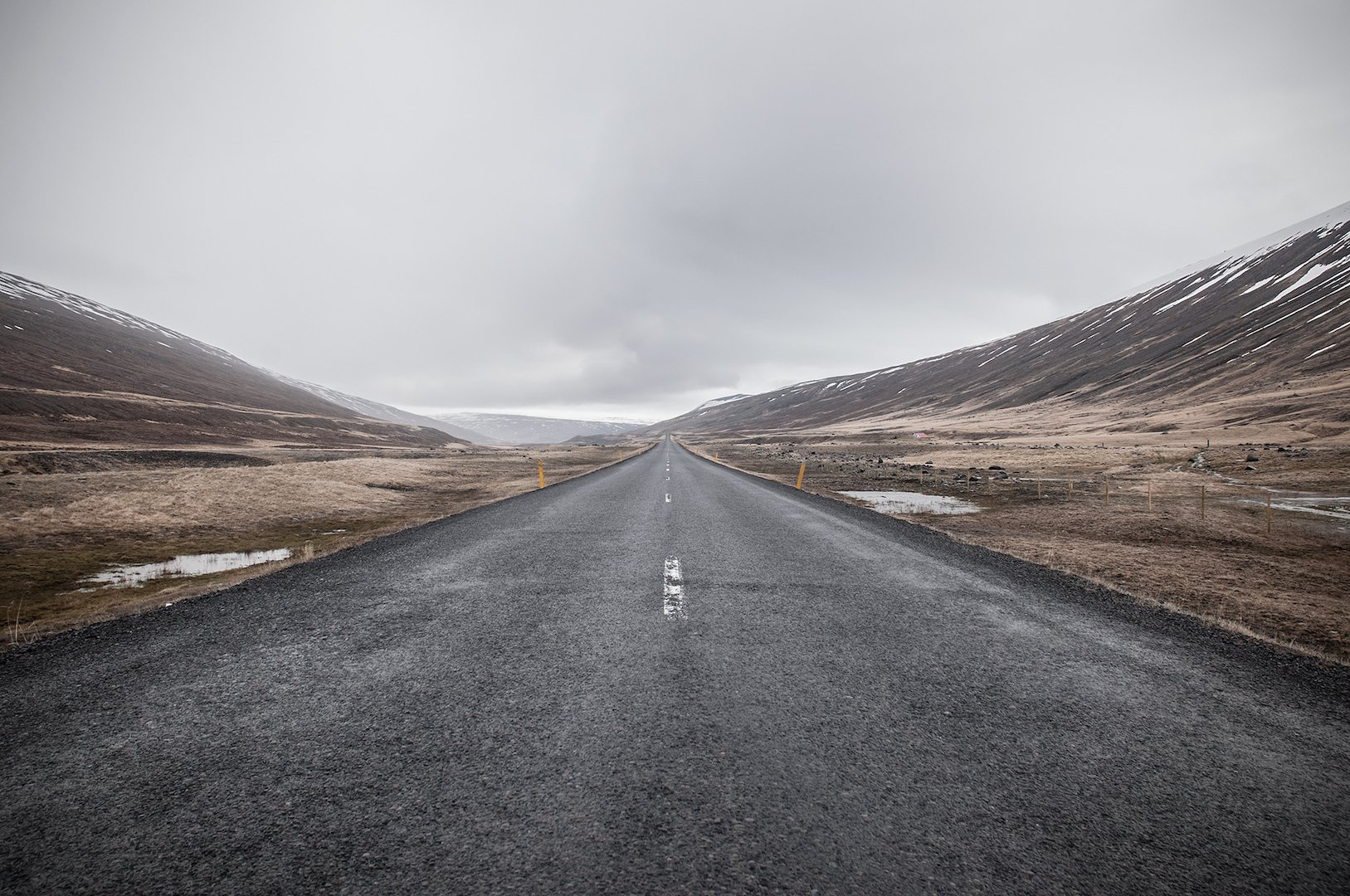 Man Made Road Wallpaper