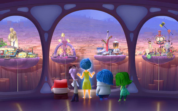 Emotions Unleashed: Inside Out HD Wallpaper