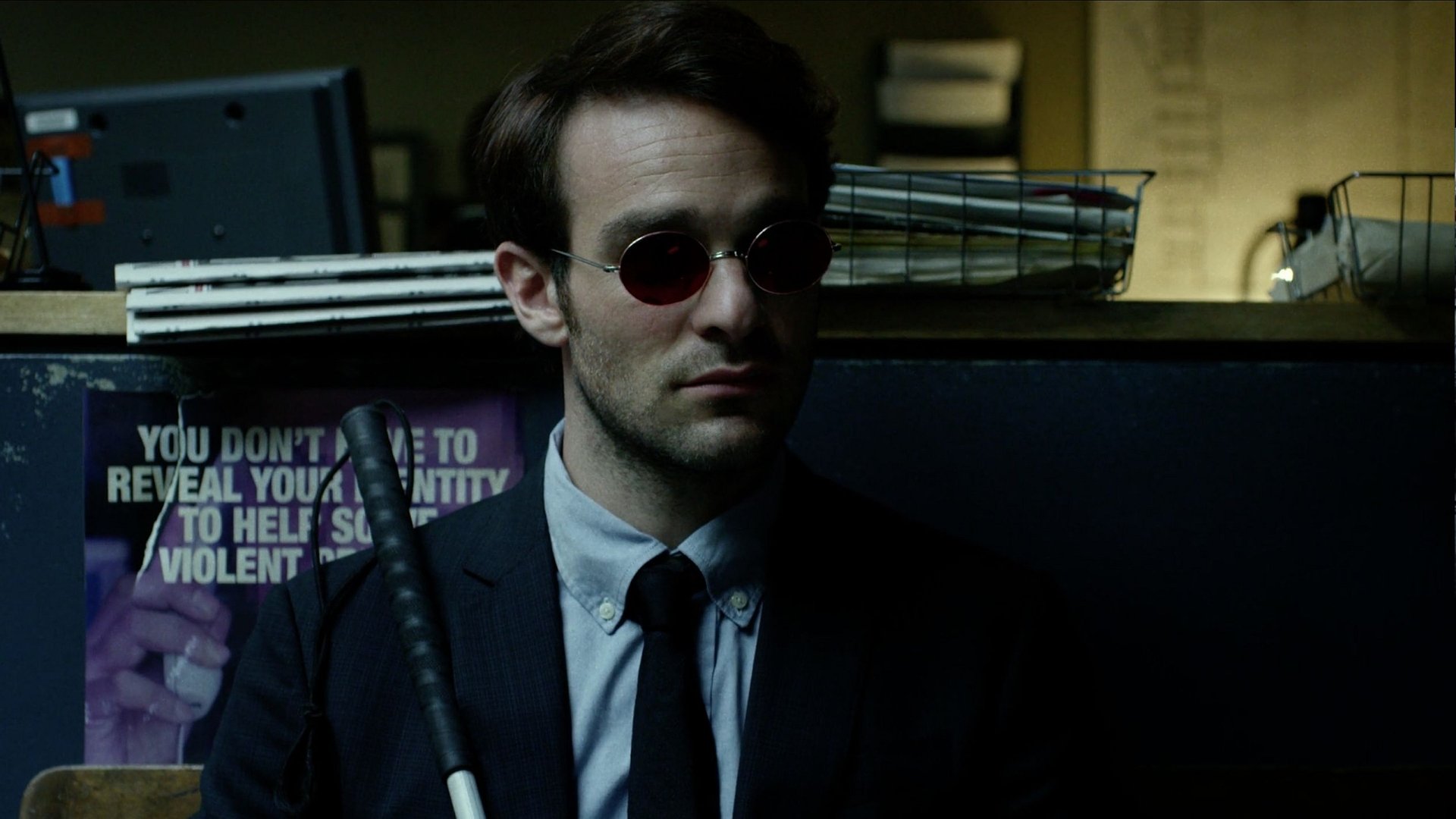 Daredevil TV HD Wallpaper — Matt Murdock in the Shadows