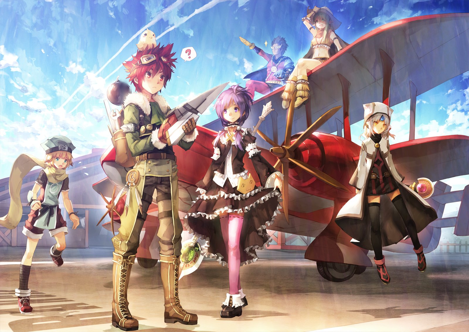 Download Mage Cloud Sky Sword Airplane Fantasy Warrior Fantasy Warrior ...